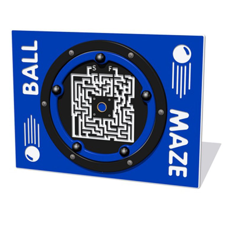 Ball Maze Wall Game – Soft Play Coordination Panel for Kids