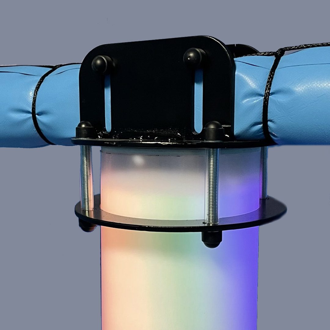 LED Light Tube Mounting Bracket - Play Creations