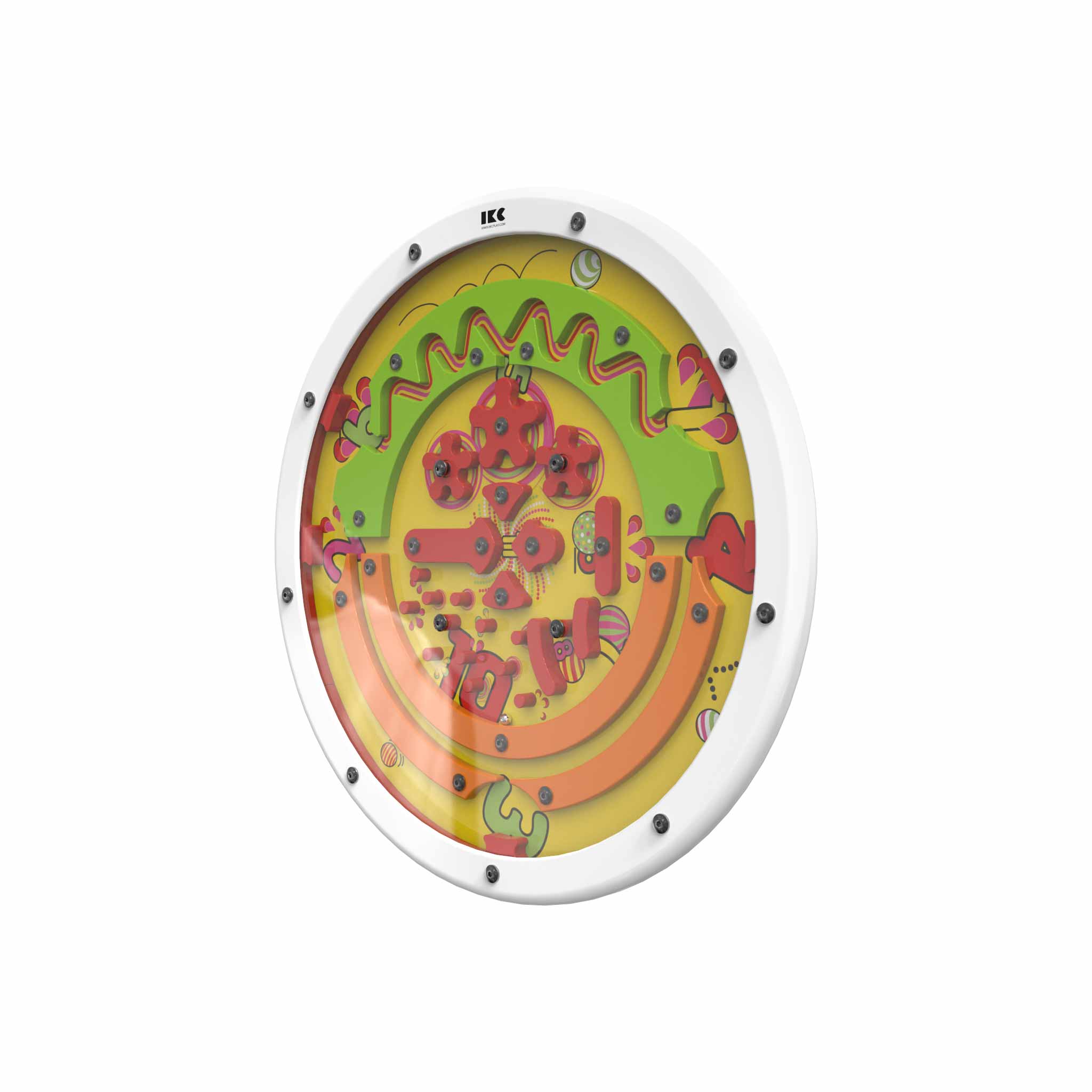 Pin Ball Wall Puzzle – Interactive Soft Play Wall Game for Kids