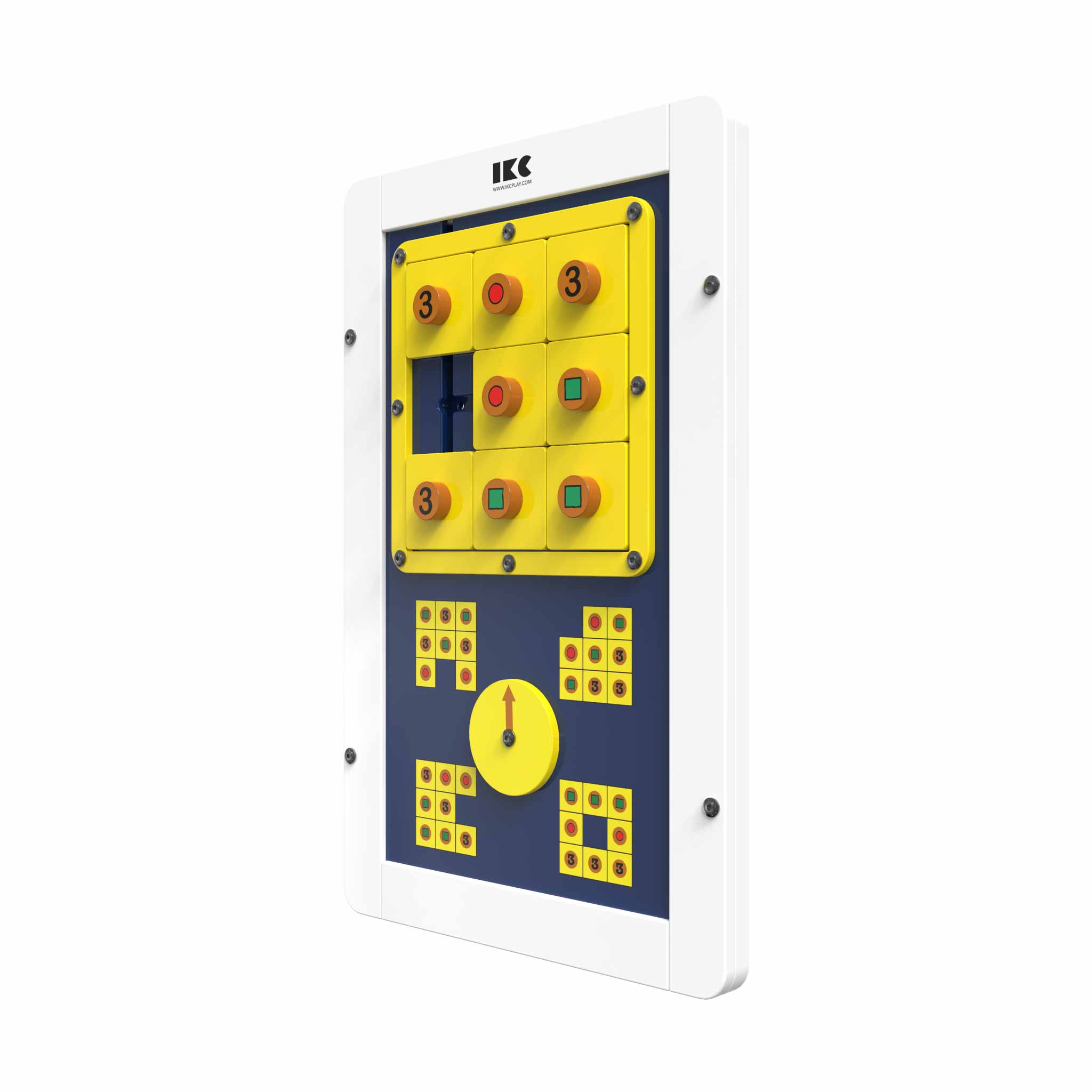 Square Puzzle Game – Educational Soft Play Wall Puzzle for Kids